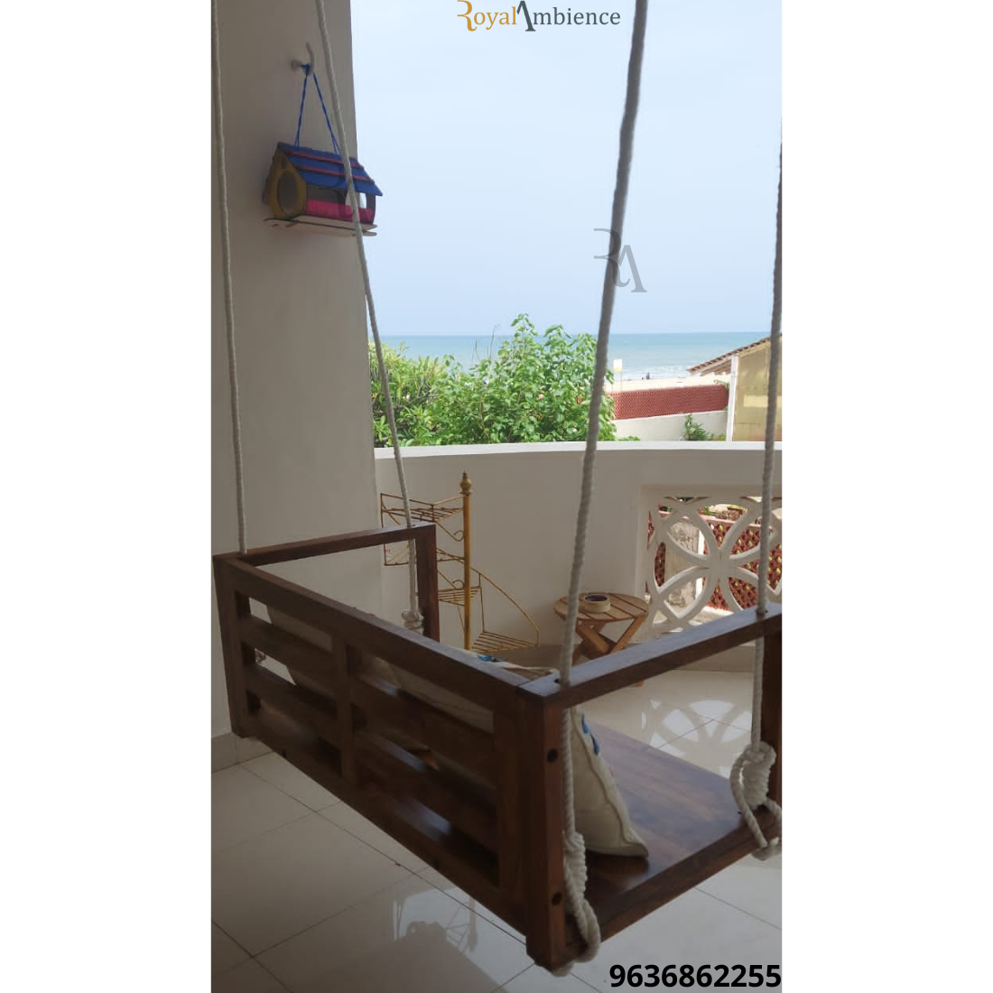 Wooden Swing for Home - Sun Drop – Royal Ambience™