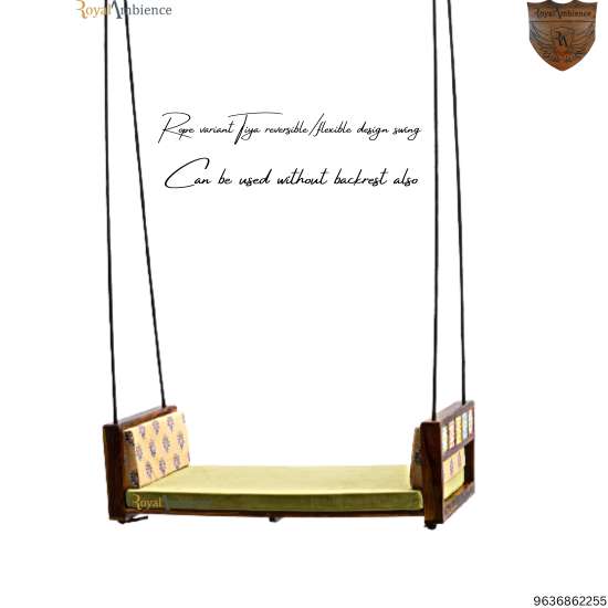 Wooden Convertible Flexible Reversible Swing/Jhula - Tiya – Royal Ambience™